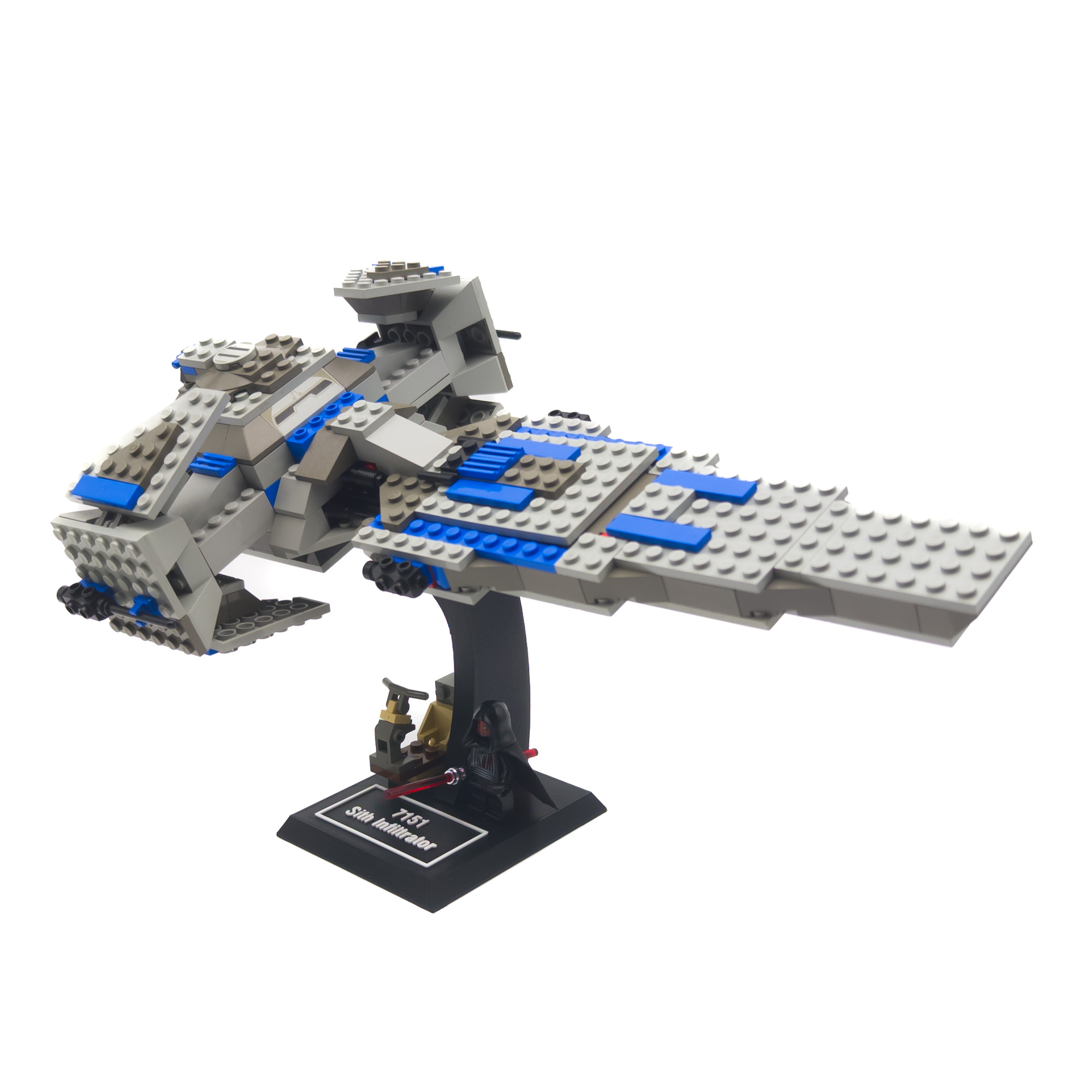 Display Stand for LEGO Star Wars 75383 Darth Maul’s Sith Infiltrator ...