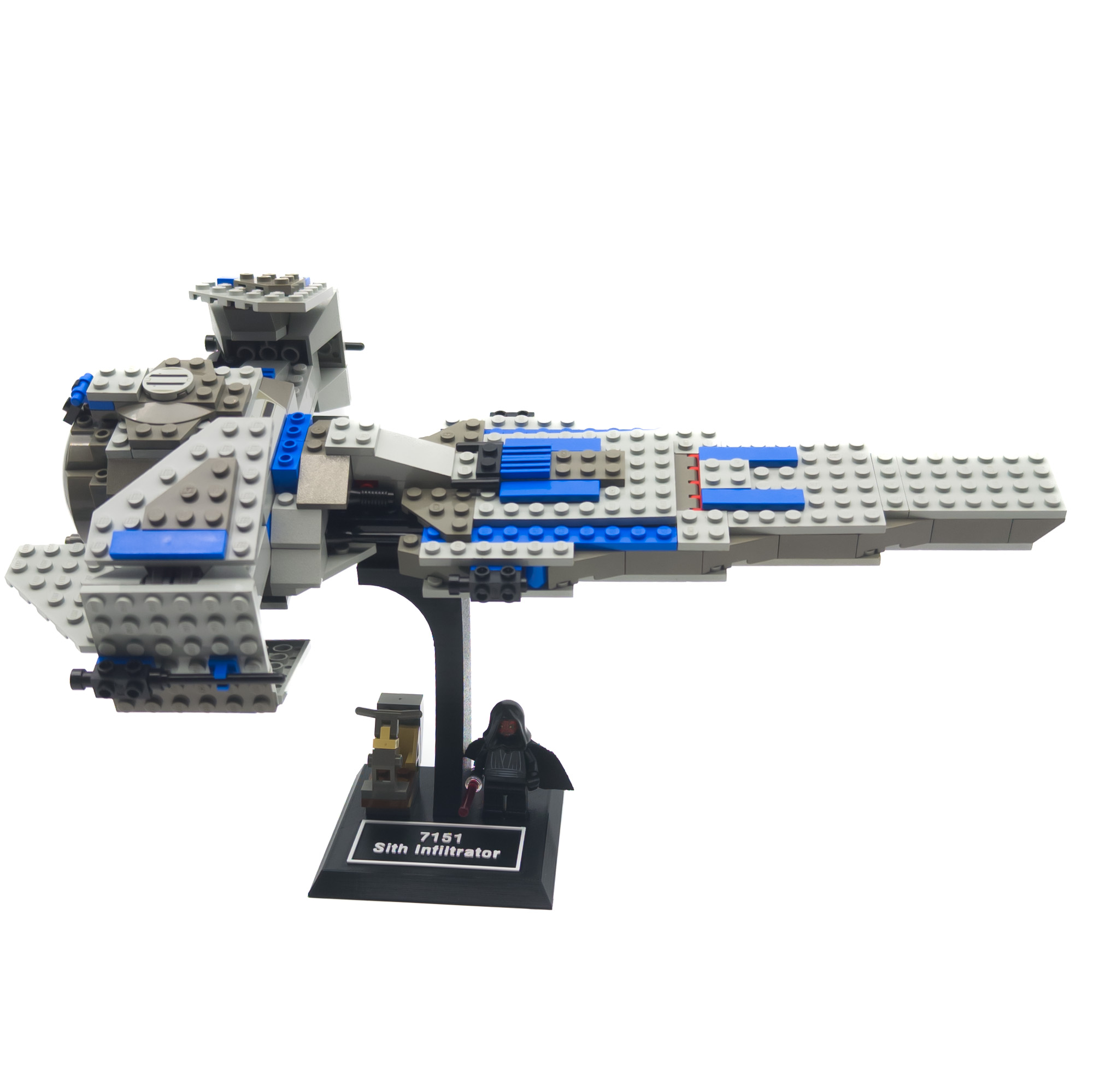 Display Stand for LEGO Star Wars 75383 Darth Maul’s Sith Infiltrator ...