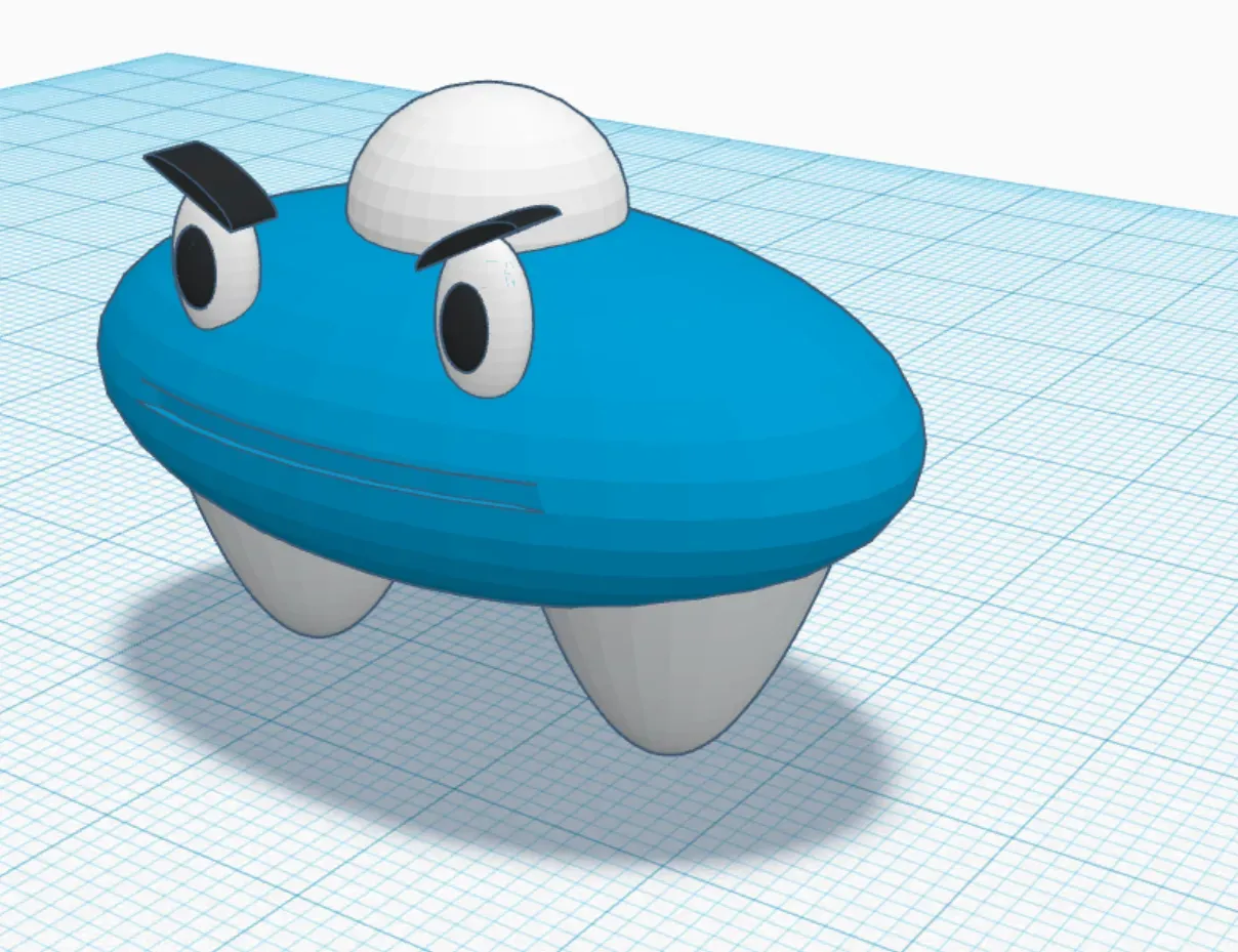 Angry Blob by kids hopkins | Download free STL model | Printables.com