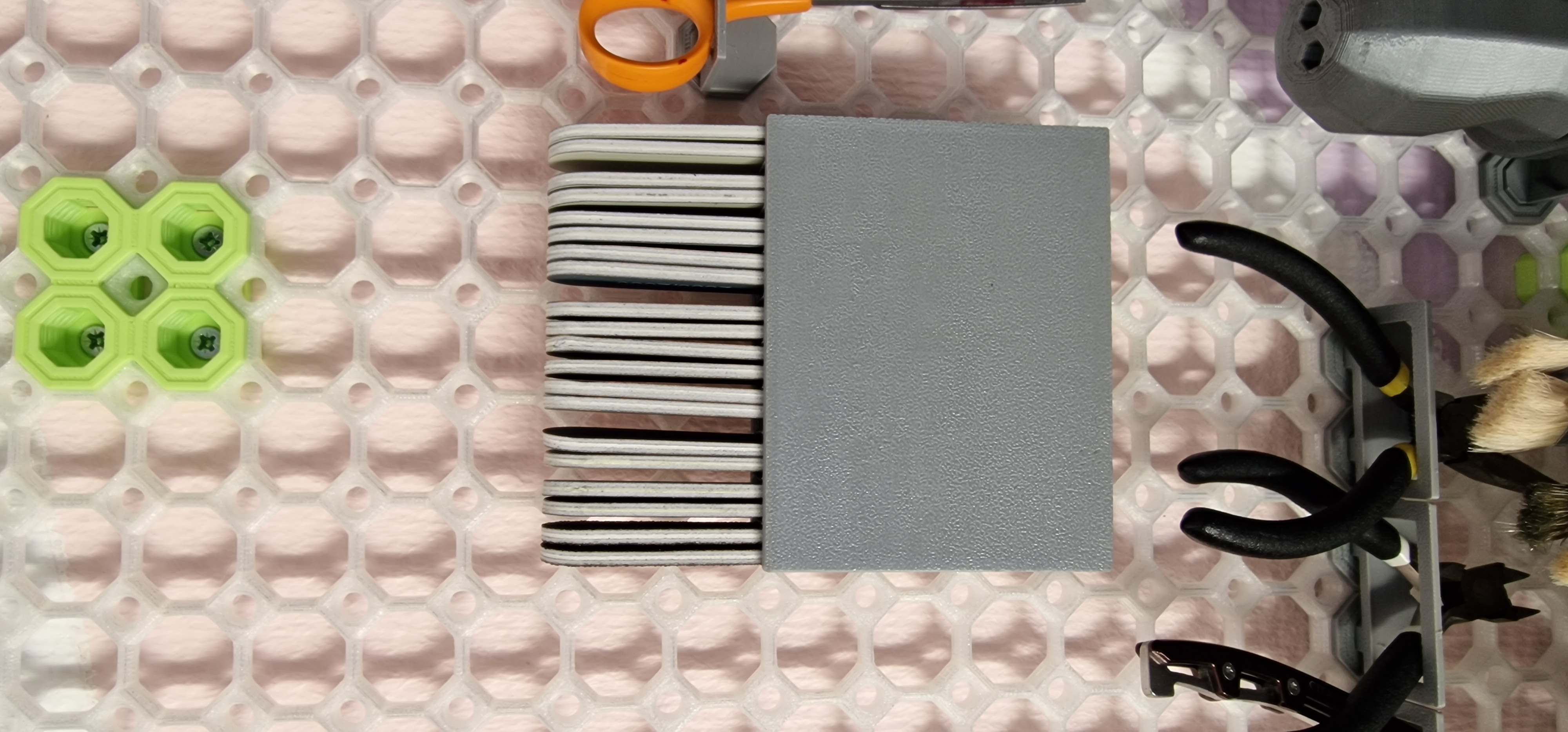 Multiboard round sand sticks storage by Aurel | Download free STL model ...