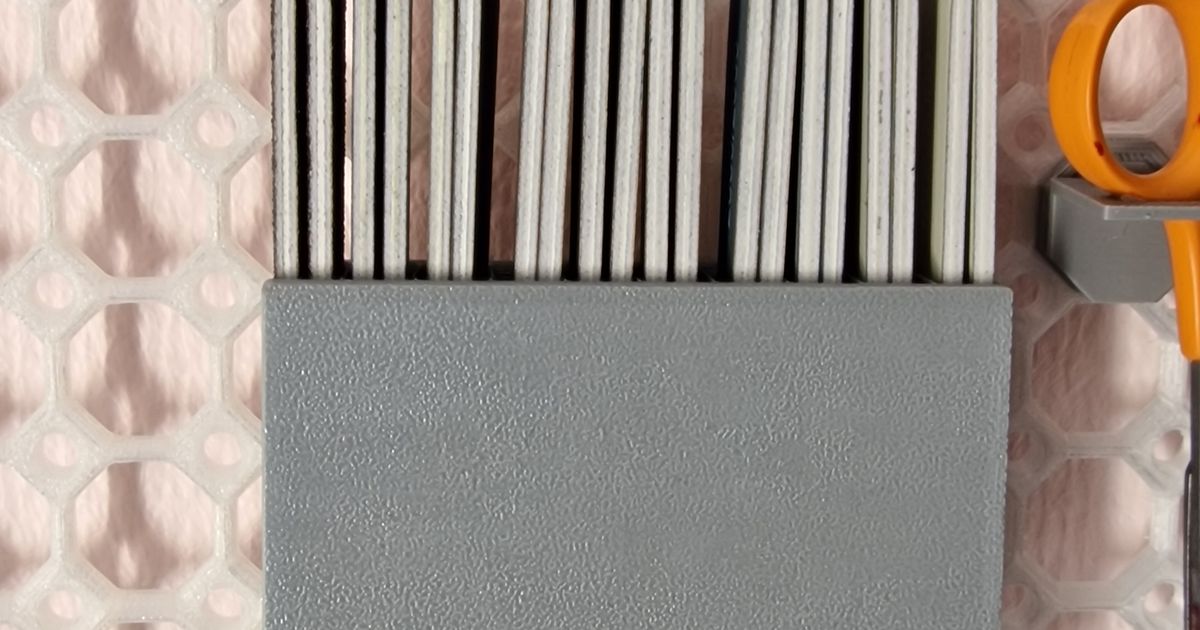 Multiboard round sand sticks storage by Aurel | Download free STL model ...