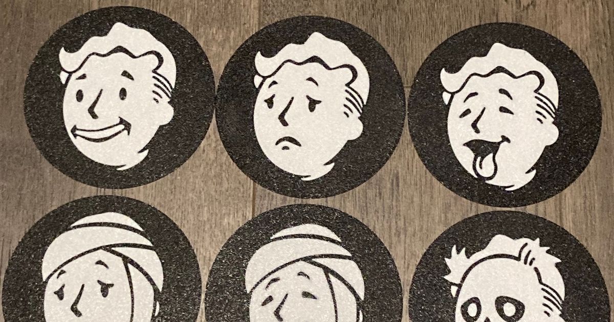 Fallout Health/Condition Coasters par naiad001 | Téléchargez ...