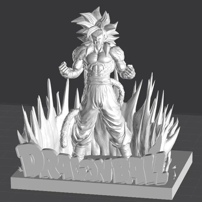 Dragon Ball - Goku by RBCRocket | Download free STL model | Printables.com
