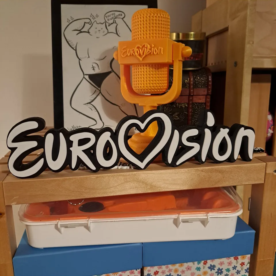 Eurovision Decoration by JayPats | Download free STL model | Printables.com