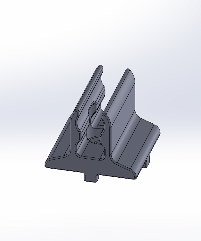 Thule awning hand crank storage clip for 40-series 8020 rails by phiba ...