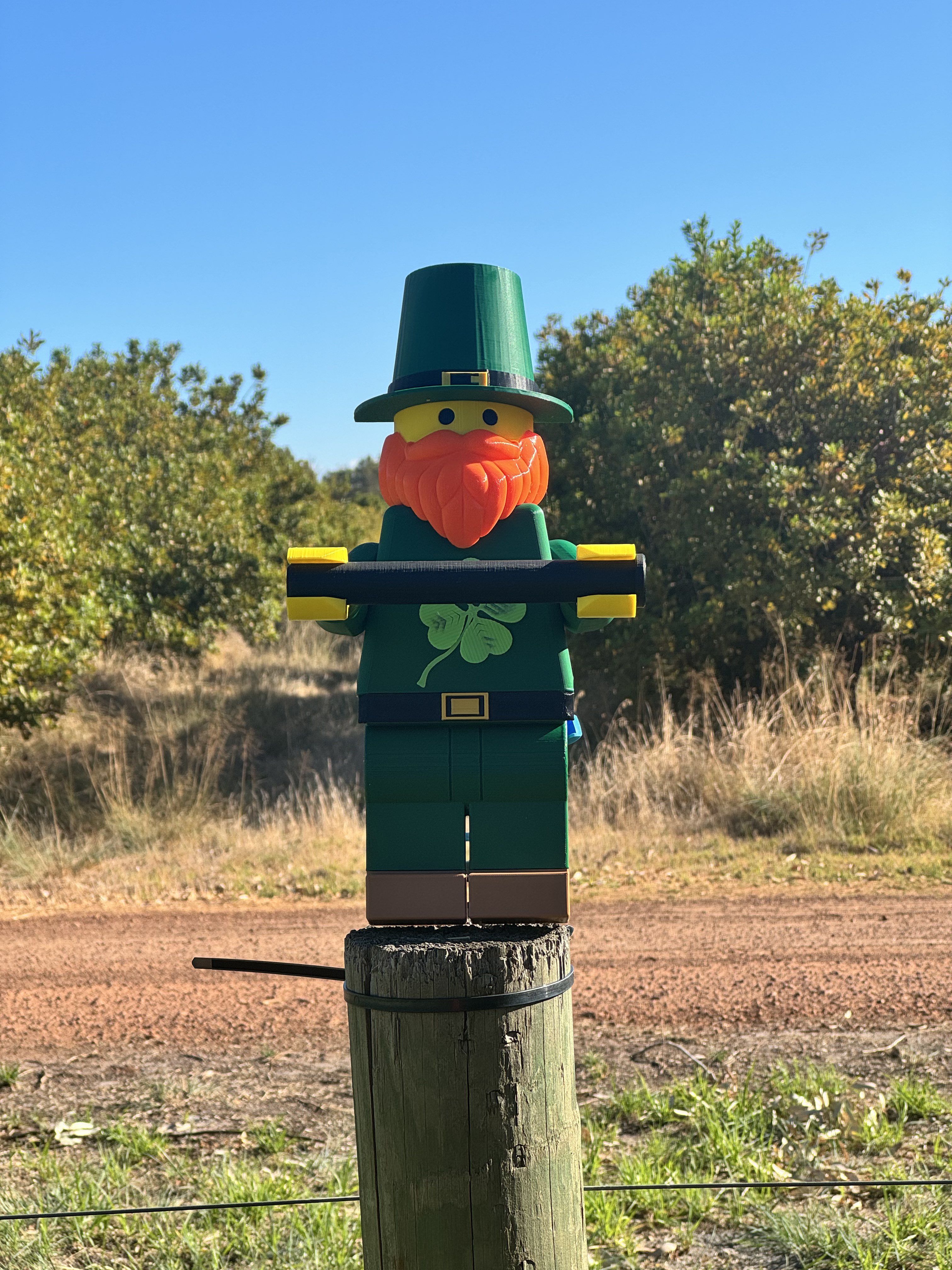 Lucky irish legoman toilet roll holder by Primewelder | Download free ...