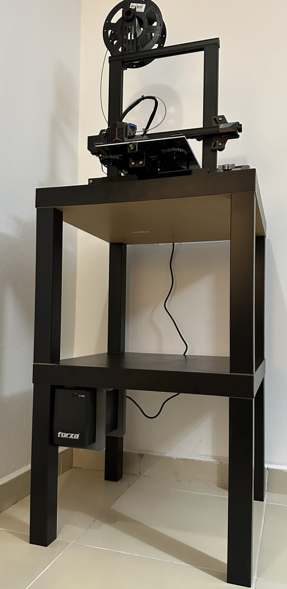 Under desk UPS support by Fitangano | Download free STL model ...