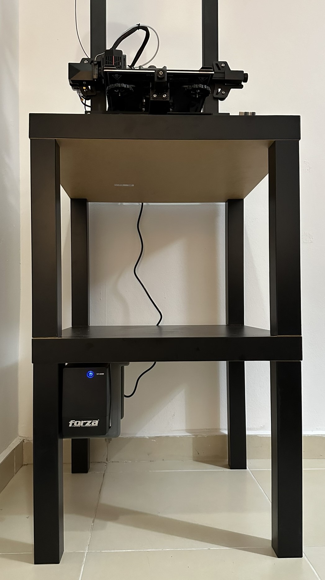 Under desk UPS support by Fitangano | Download free STL model ...