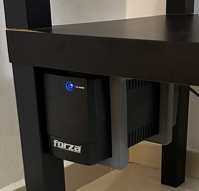 Under desk UPS support by Fitangano | Download free STL model ...