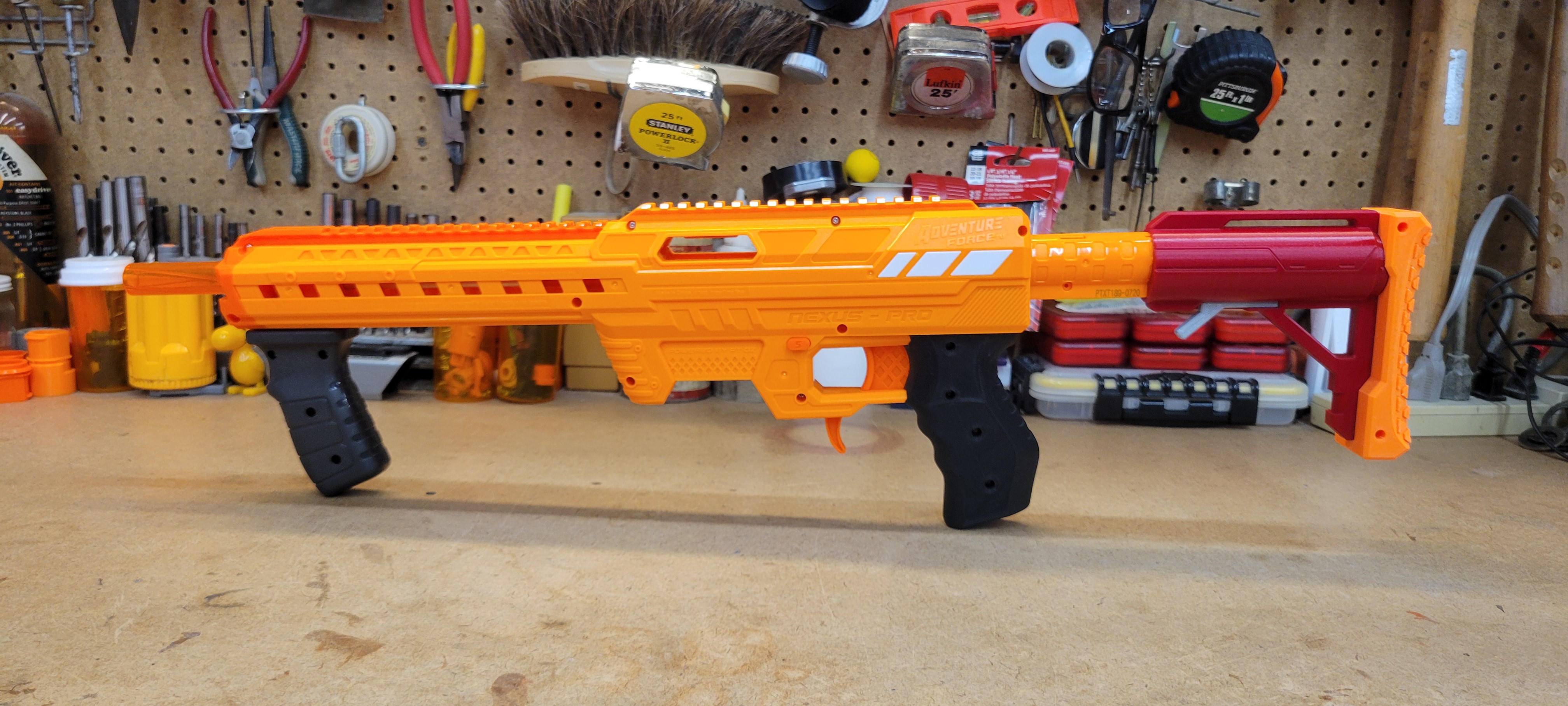 Nerf Raider Inspired Buffer Tube Stock by Gemeneye | Download free STL ...