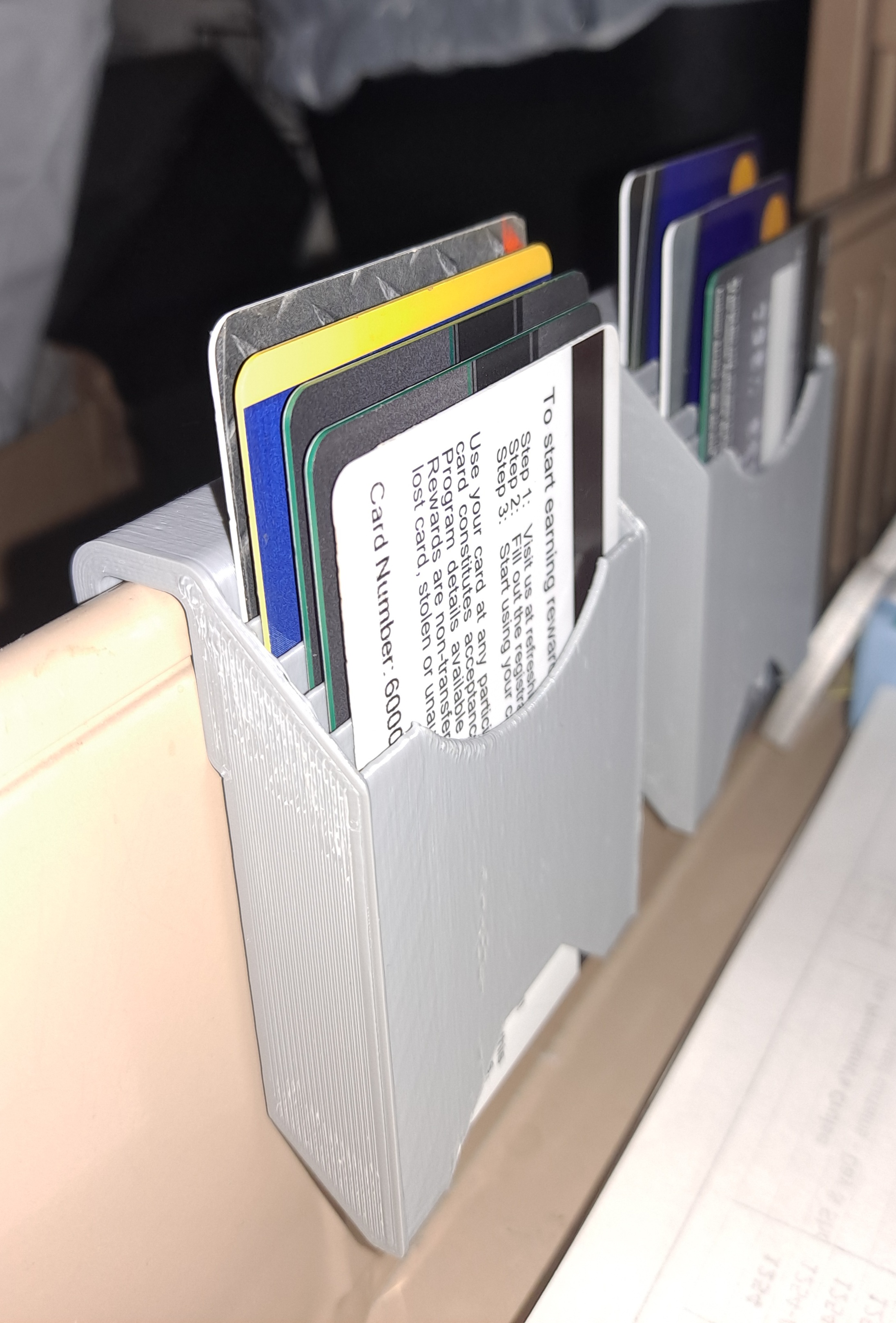 Credit card organizer by BTuck | Download free STL model | Printables.com