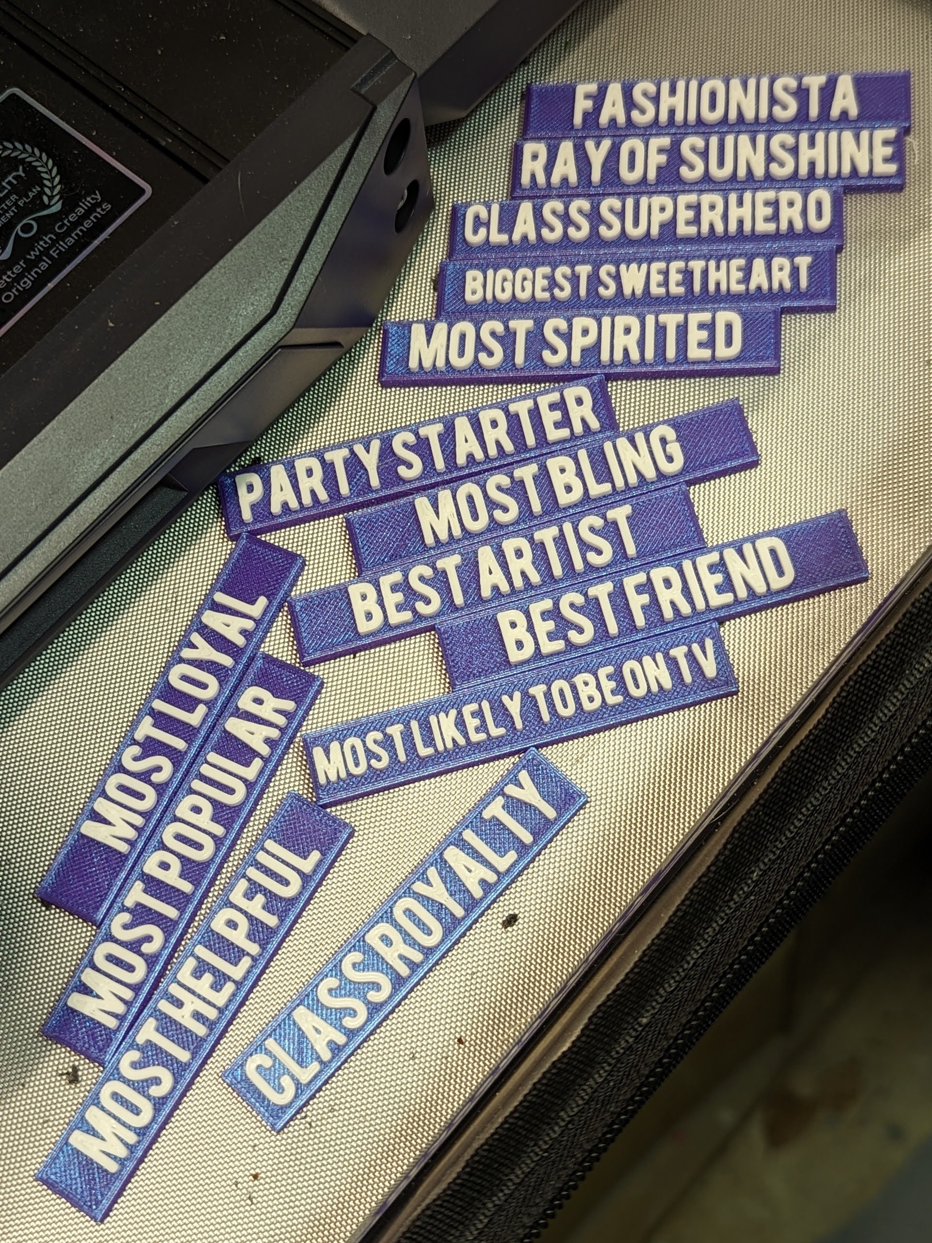 Class Award Trophy Plates by Jenn Mackert | Download free STL model ...