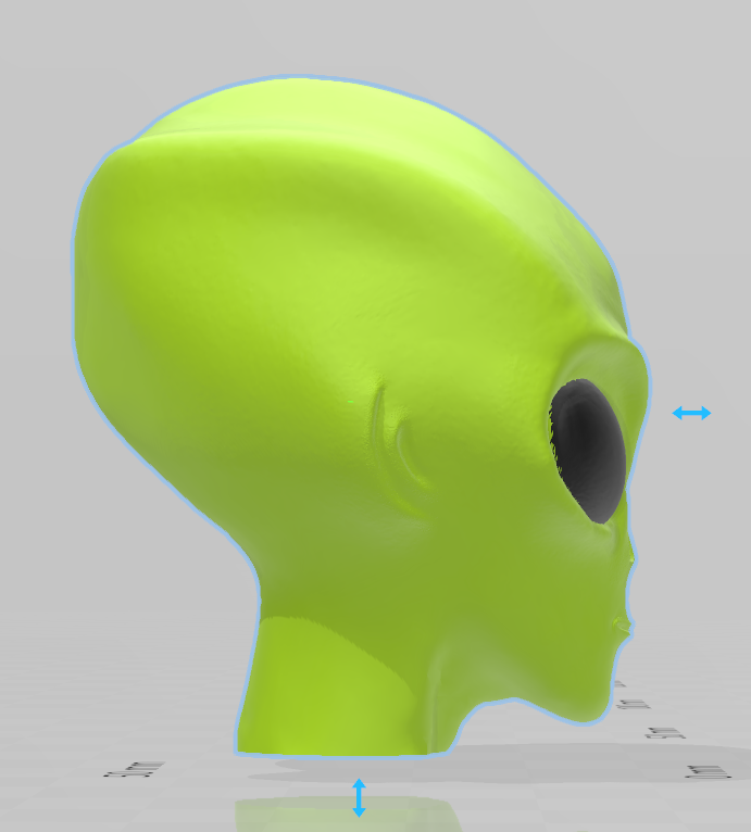 Classic Alien Head by jSamz12 | Download free STL model | Printables.com