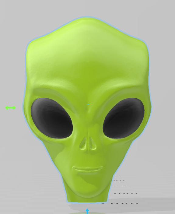Classic Alien Head by jSamz12 | Download free STL model | Printables.com