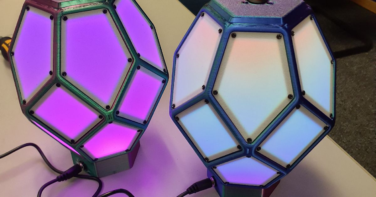 Glow Lamp by Eden Maker | Download free STL model | Printables.com