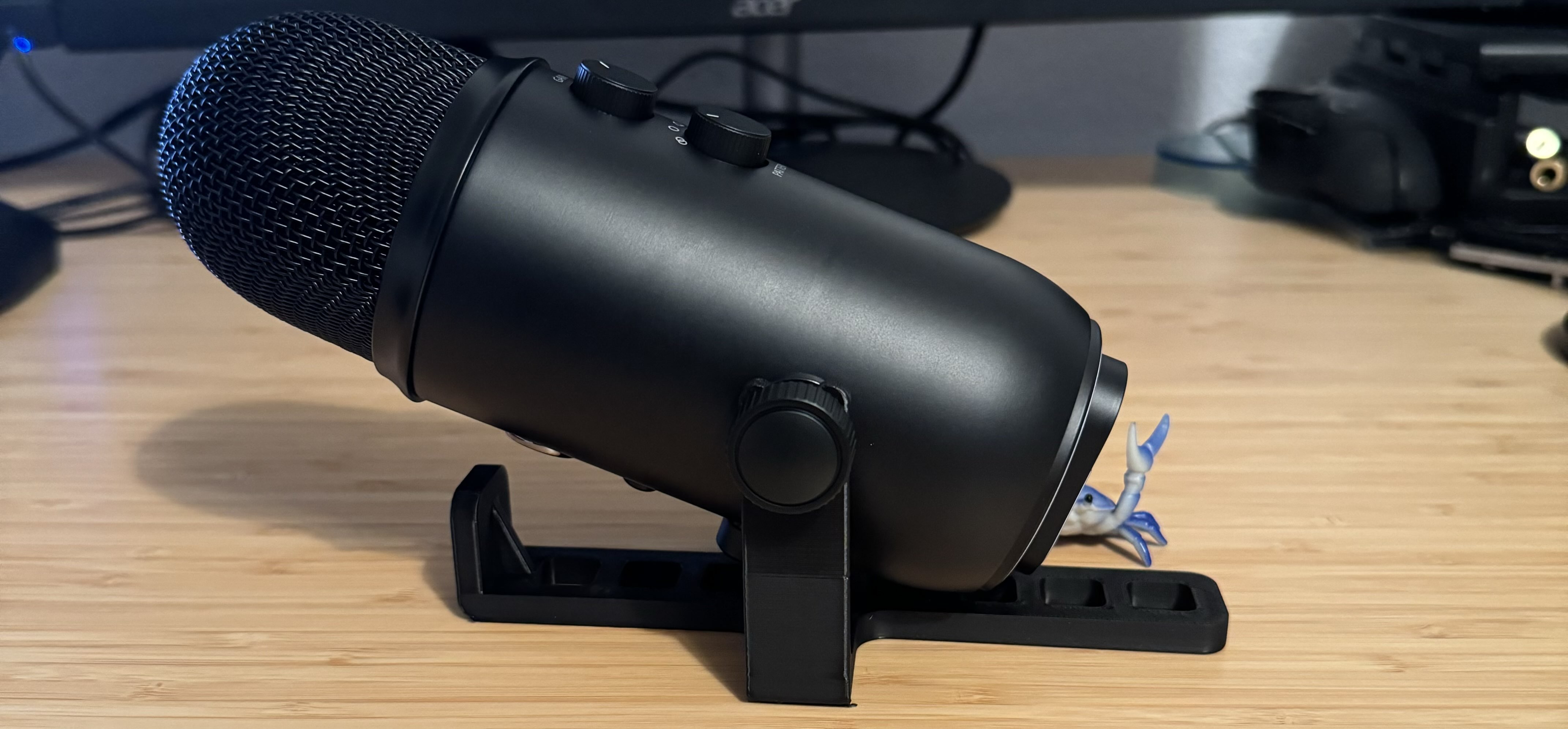 Low Profile Blue Yeti stand by Sheepo | Download free STL model ...