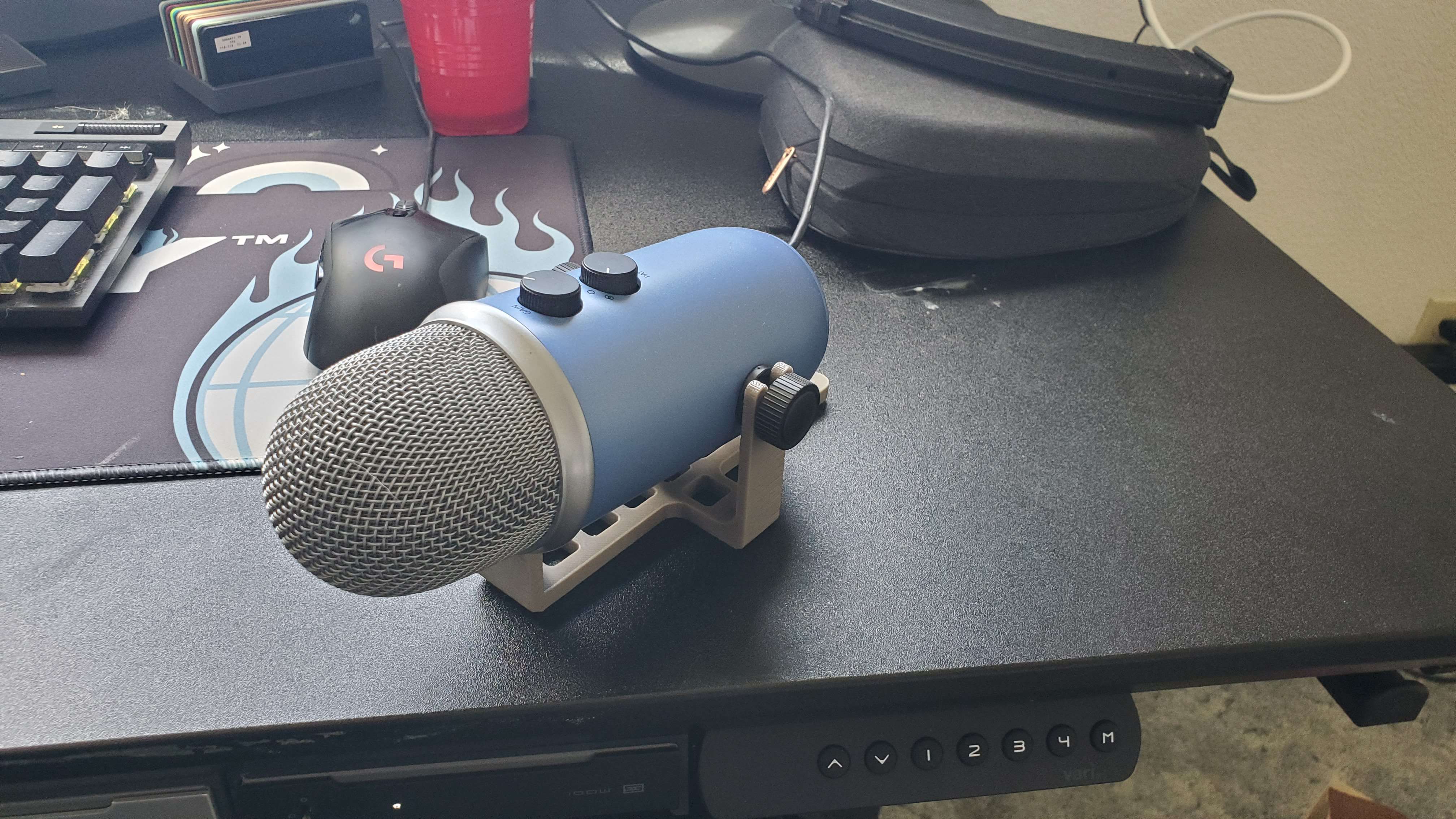 Low Profile Blue Yeti stand by Sheepo | Download free STL model ...