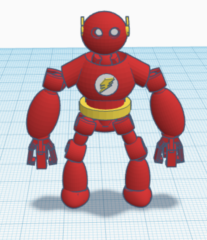 Flash Bot by 3D Master | Download free STL model | Printables.com