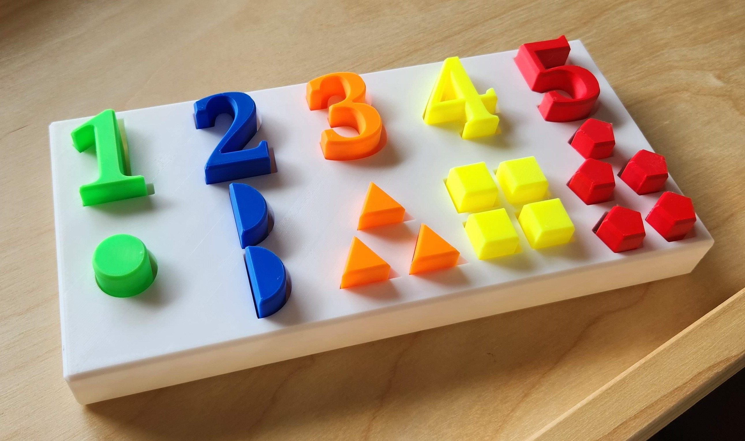 Counting number board - Montessori style by Print Doc | Download free ...