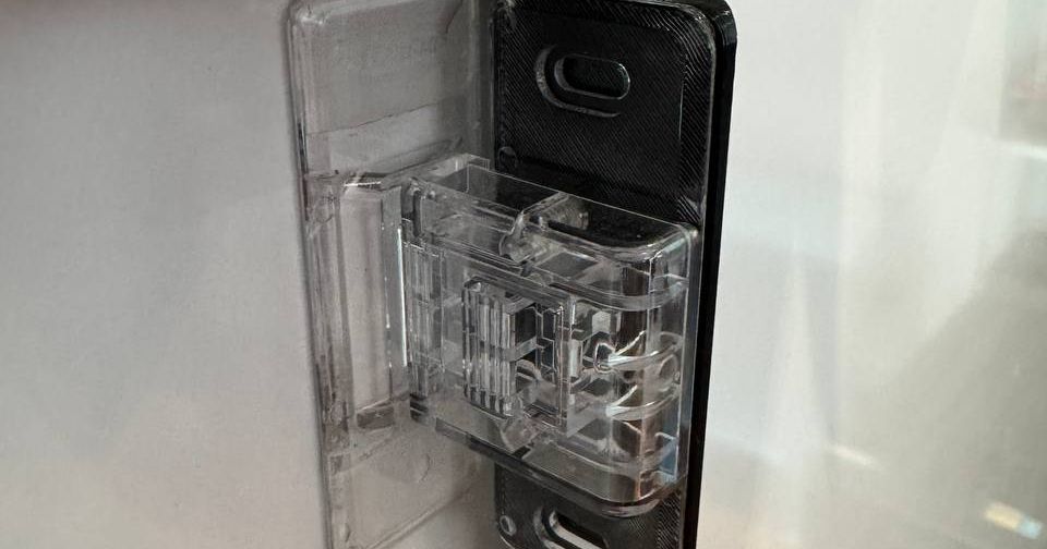 Sliding Cupboard Door Lock Spacer for 2cm Doors by shrmn | Download ...