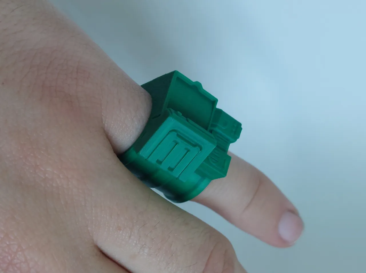 Fallout Pip-Boy Ring - 0.2 Nozzle by Recko | Download free STL model ...