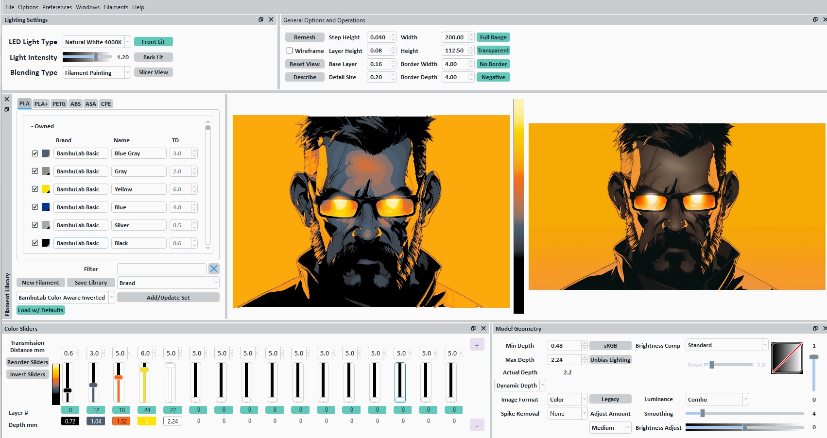 Gordon Half Life HueForge art por Arthur C | Descargar modelo STL ...