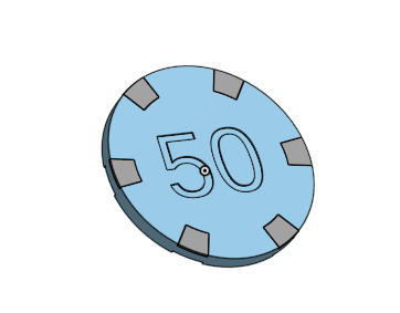 Simple Poker Chip by orir | Download free STL model | Printables.com