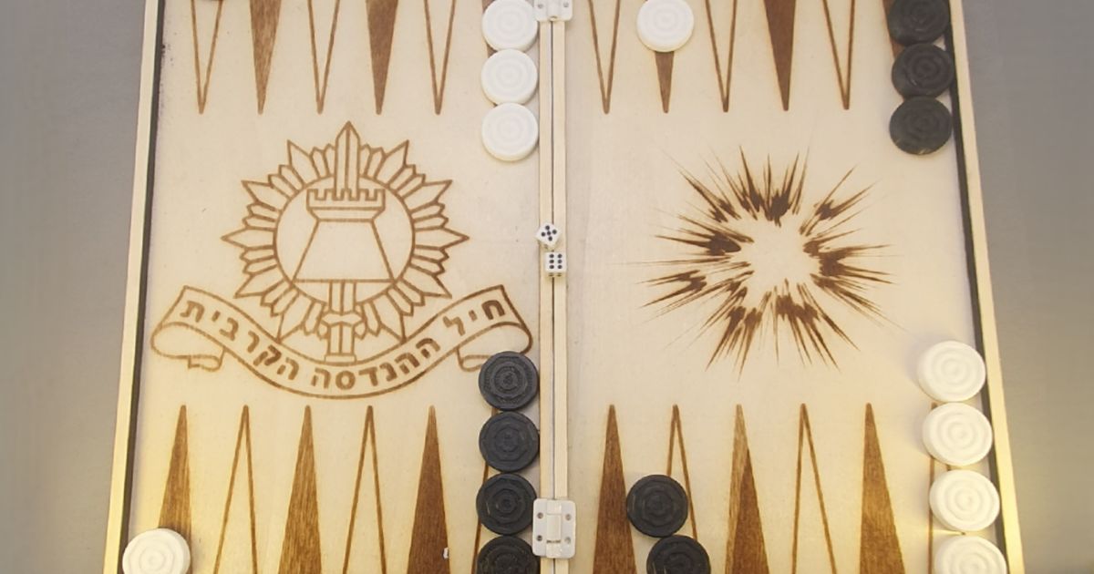 Backgammon - Laser Cut por Omer Meshy | Descargar modelo STL gratuito ...