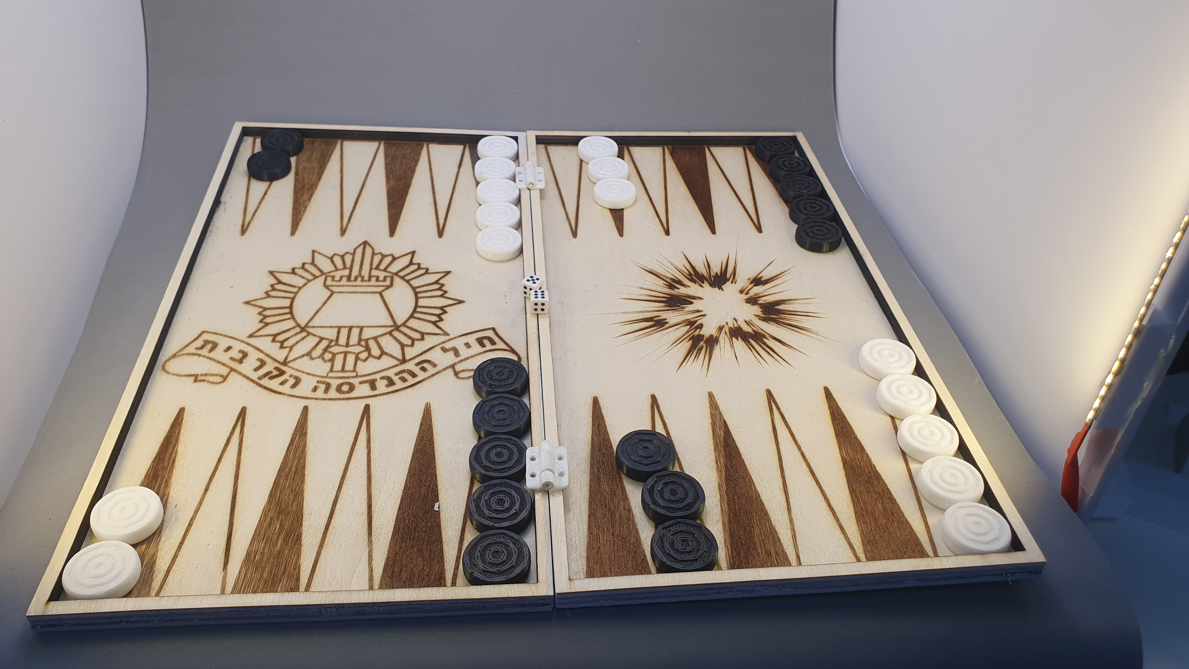 Backgammon - Laser Cut por Omer Meshy | Descargar modelo STL gratuito ...