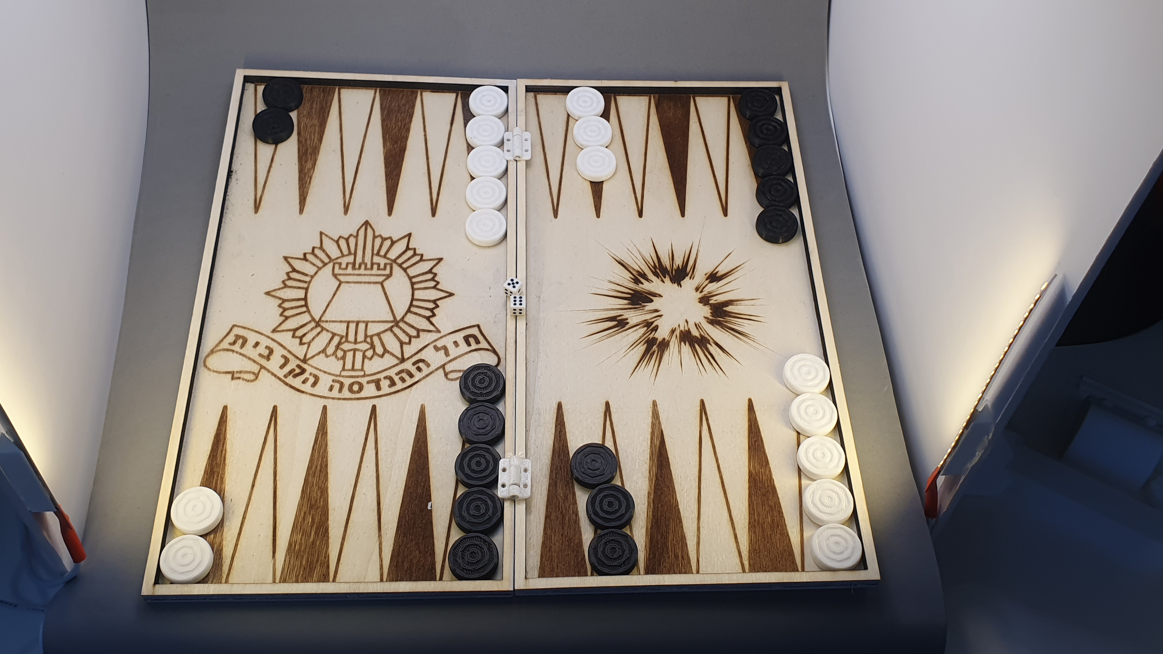 Backgammon - Laser Cut por Omer Meshy | Descargar modelo STL gratuito ...