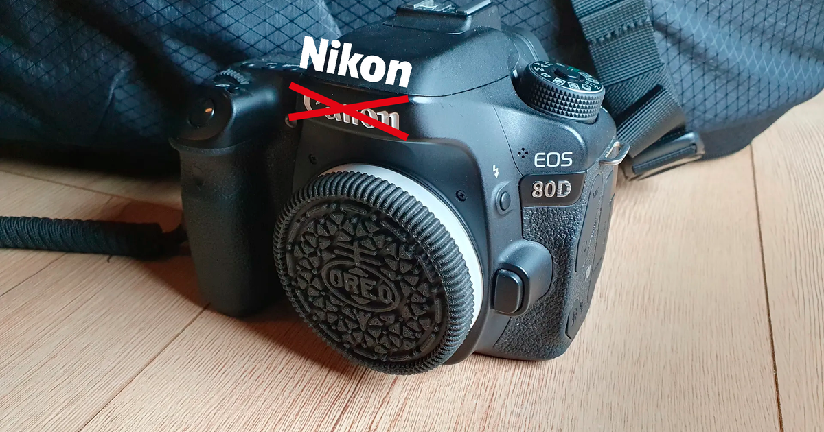 Nikon_Oreo_Bodycap by Inflamist | Download free STL model | Printables.com