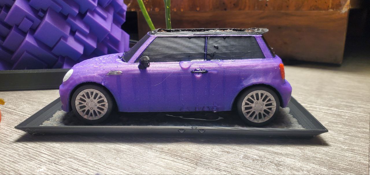 Mini Cooper Planter With Tray by Carpe Universum | Download free STL ...