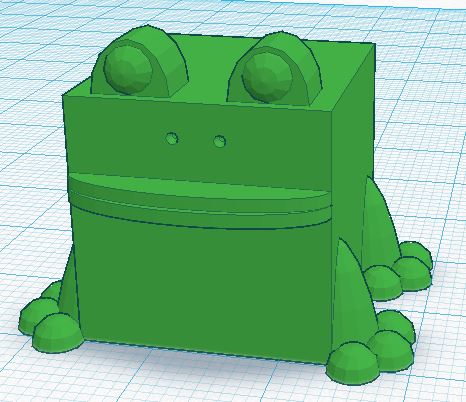 #3dblockzoo Frog by Brian | Download free STL model | Printables.com