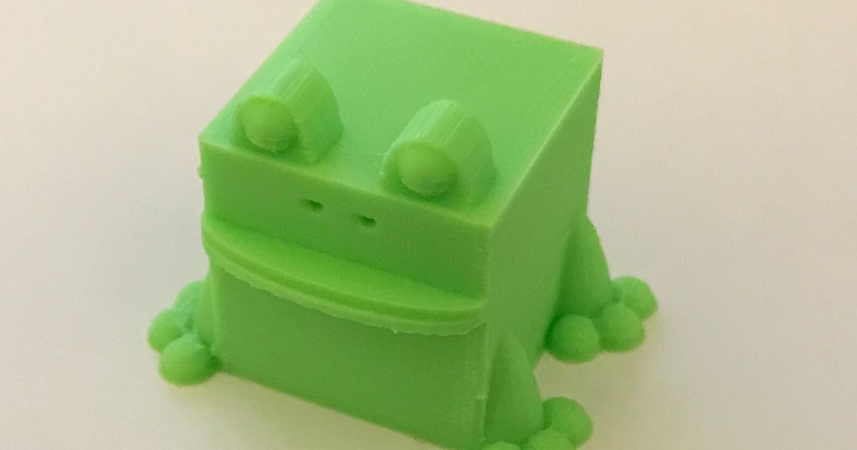 #3dblockzoo Frog by Brian | Download free STL model | Printables.com
