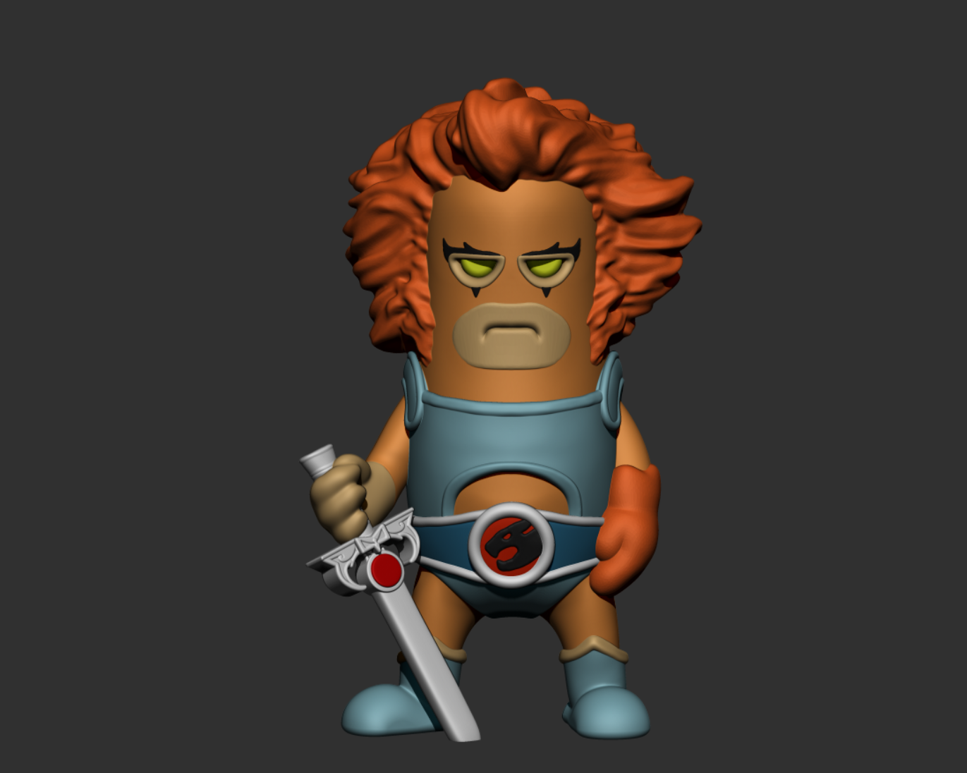 Mini Lion-O by Wekster | Printables Store
