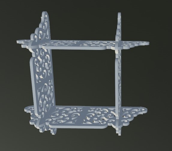 shelf by craft studio | Download free STL model | Printables.com