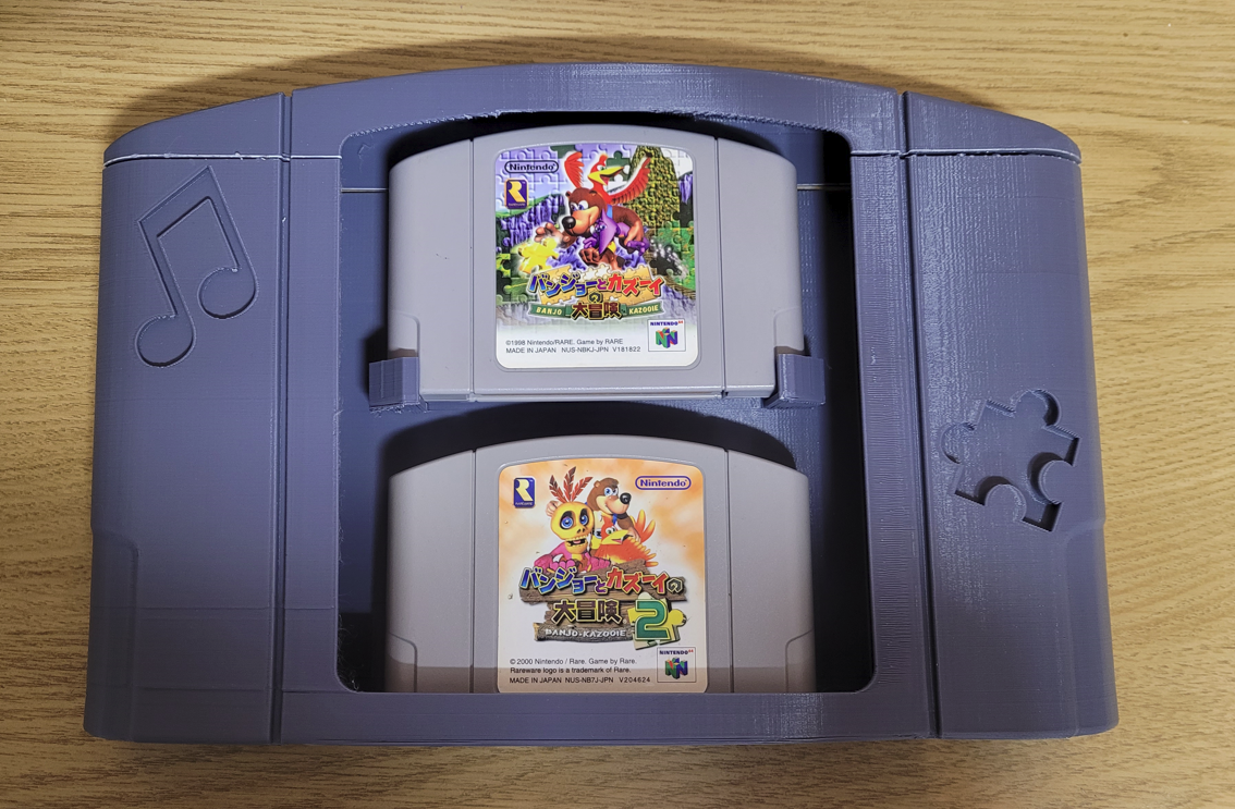 N64 Cart Display Frame by TrebM | Download free STL model | Printables.com