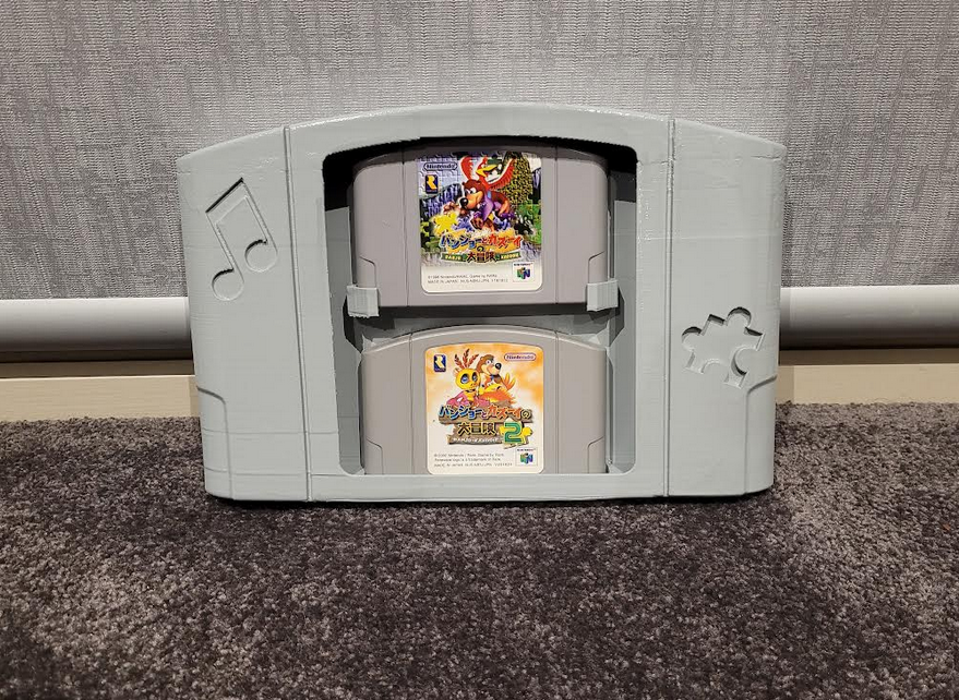 N64 Cart Display Frame by TrebM | Download free STL model | Printables.com