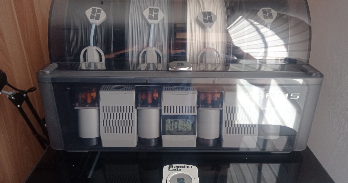 P1S AMS filament guide for AMS saver par RobimXD | Téléchargez ...