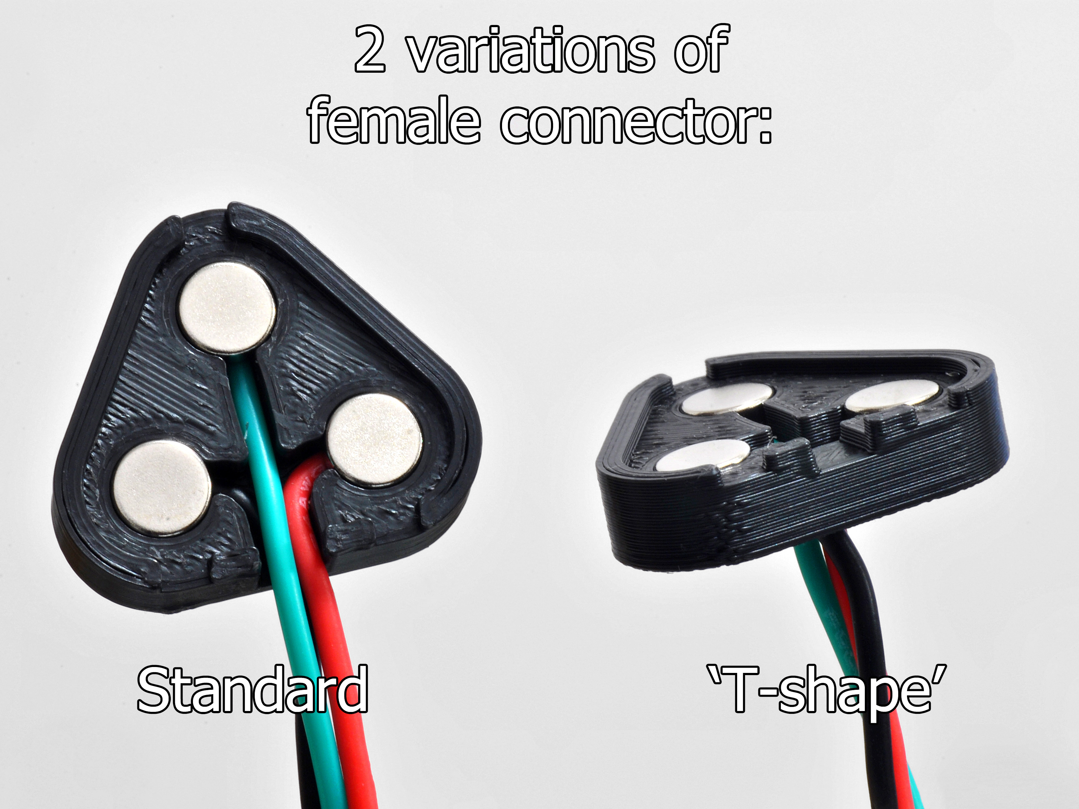 3-Pin Magnetic Connector for Electronic Projects by TamiyaGuy ...