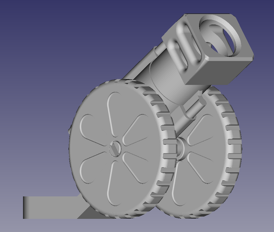 Howie, The Howitzer Dice Thrower by flumoxed | Download free STL model ...