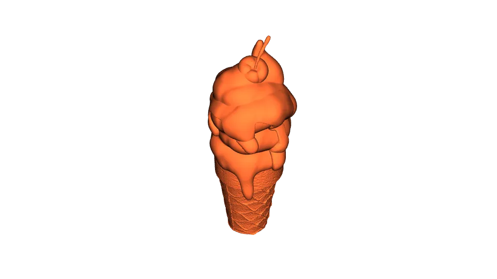 Ice Cream Cone by Angelix | Download free STL model | Printables.com