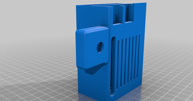 Raspberry Pi Case With Camera and Battery Housing by Krazy_Kid59 ...