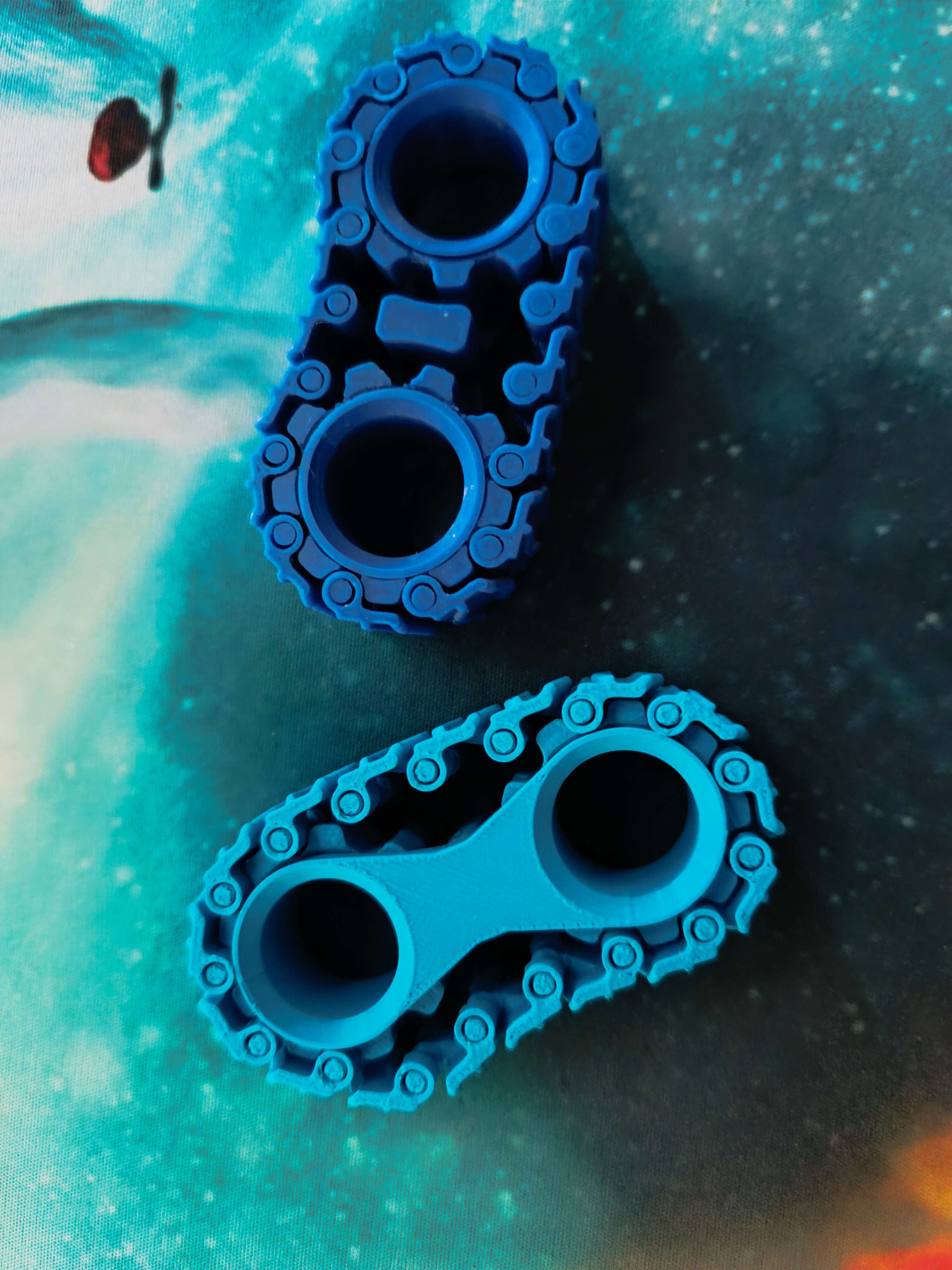 Finger Treads Fidget Track by Kinter | Download free STL model ...