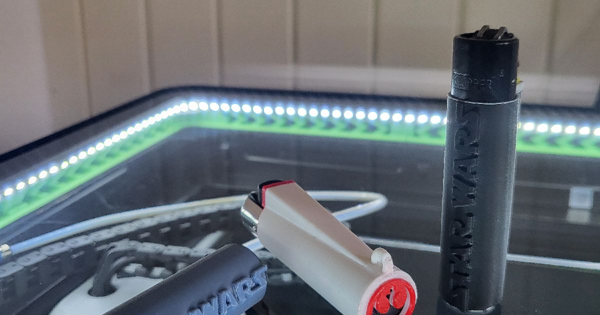 Clipper lighter case/keychain - Star Wars by Next level creations ...