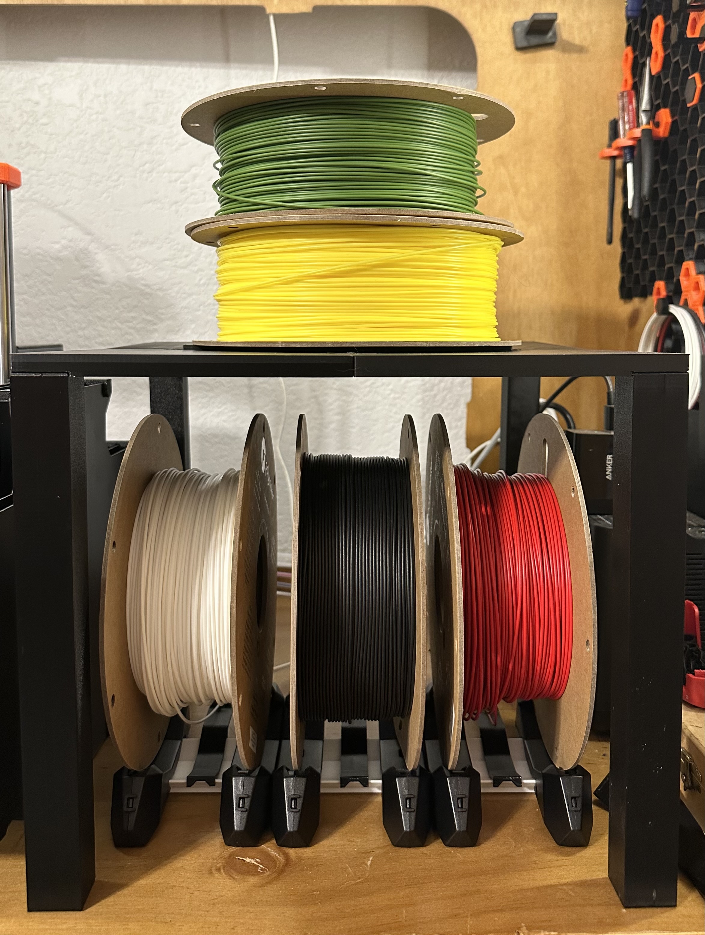Spool Platform for Elevated Spool Holder by wedgeworks | Download free ...