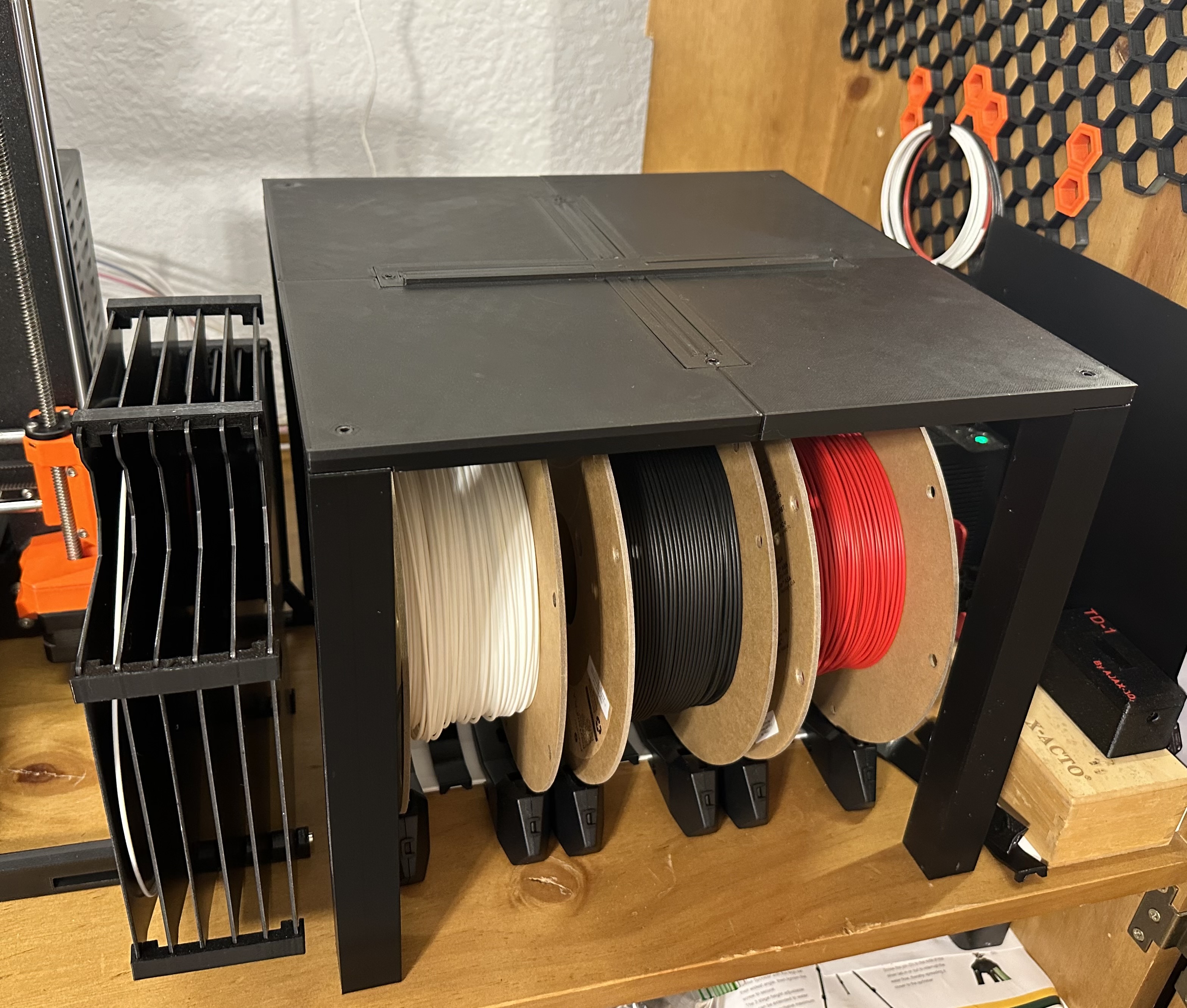 Spool Platform for Elevated Spool Holder by wedgeworks | Download free ...