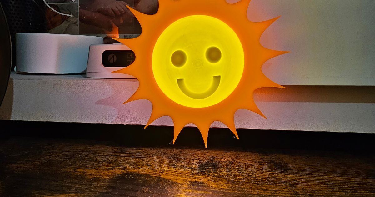 SunNight light by john nixon | Download free STL model | Printables.com