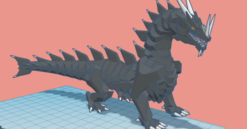 Robodrago (Robo_land) rip by mcka3ax by Alex Hirsch | Download free STL ...