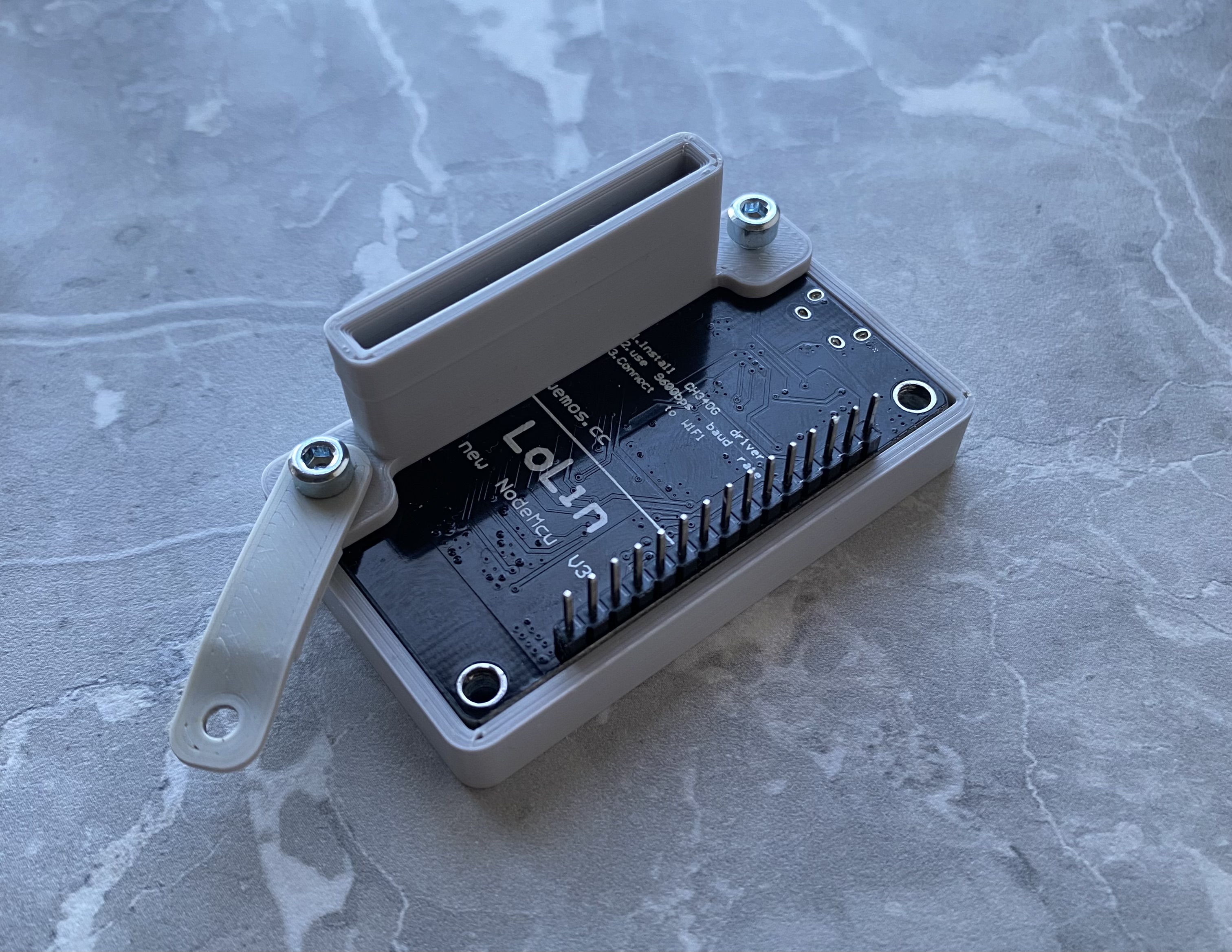 NodeMCU V3 case by mercuso | Download free STL model | Printables.com